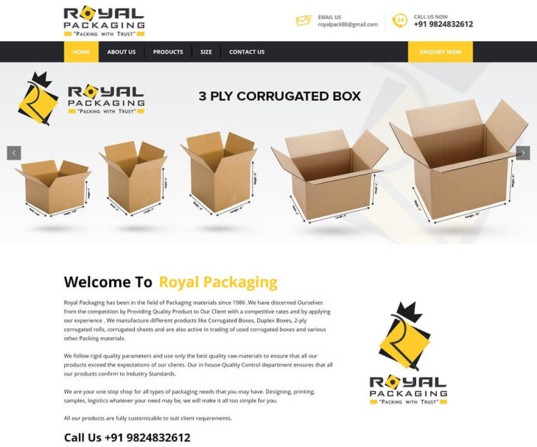 Royal Packaging | Ifox Solutions